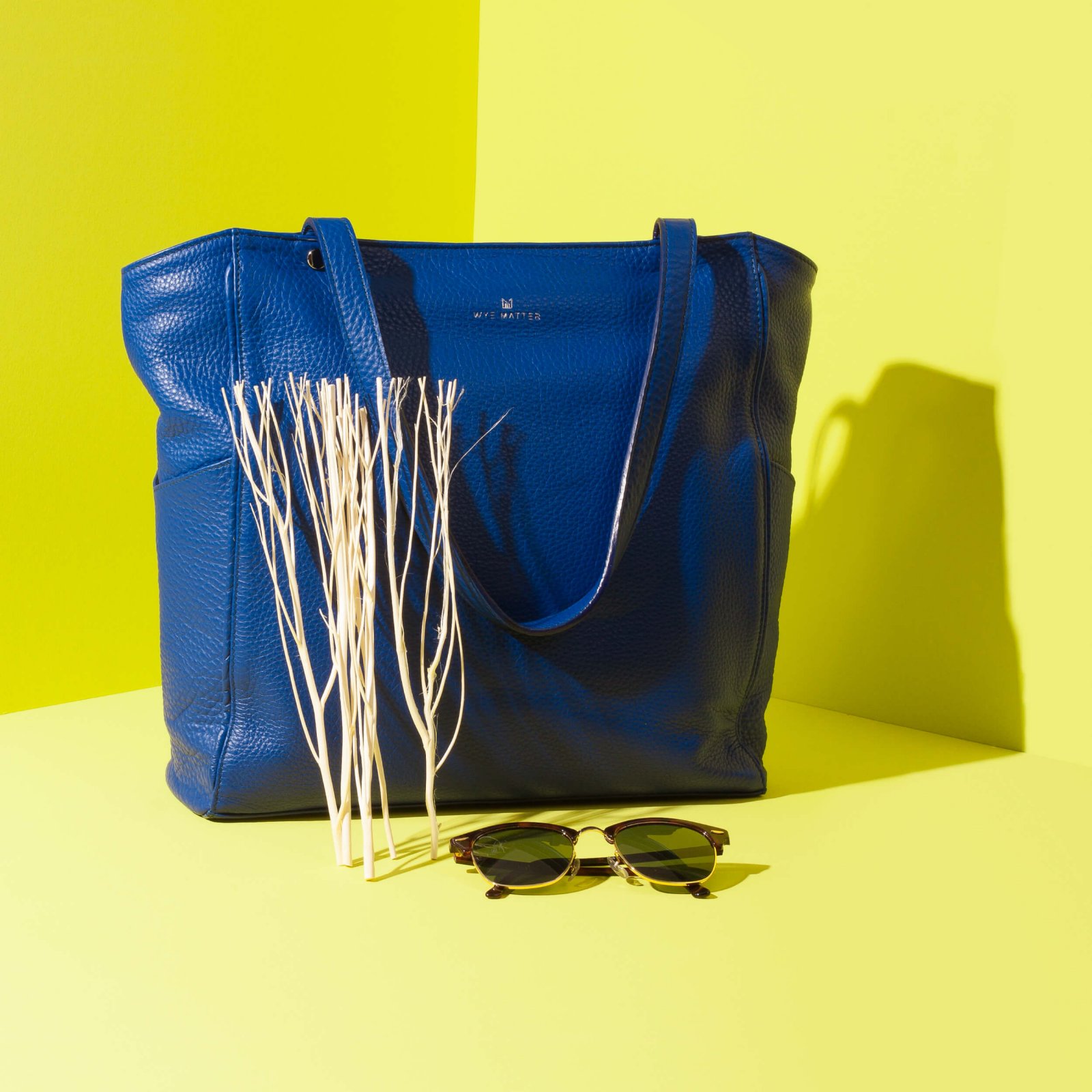 Minimal Tote Bag JAXSEN Blueberry - WYE MATTER official website